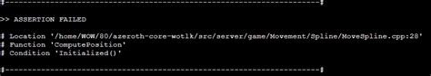 Worldserver Crashed At Connectig Assertion Failed · Issue 17582 · Azerothcore Azerothcore Wotlk