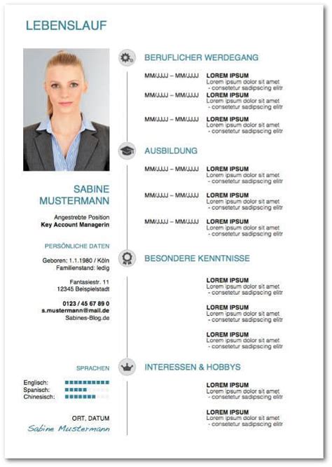 Lebenslauf Layout Kostenlose Vorlagen Profi Tipps