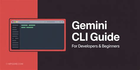 How To Use Gemini Cli Complete Guide For Developers And Beginners Mpg One