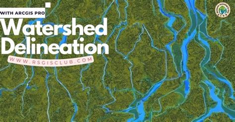 Watershed Delineation And Drainage Density Mapping With ArcGIS Pro Remote Sensing GIS Club