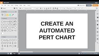 Lucidchart Tutorials Create An Automated PERT Chart Doovi
