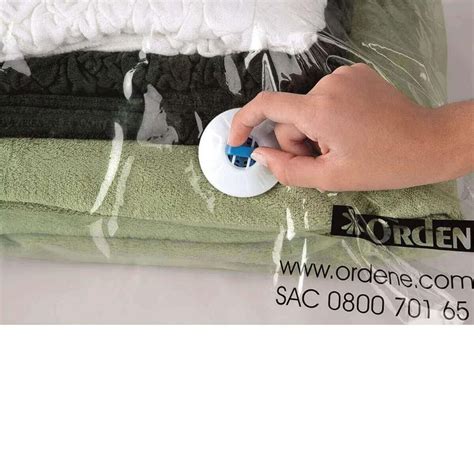 Kit 6 Sacos Vac Bag Para Roupas Ordene Médio 45x65cm A Vácuo