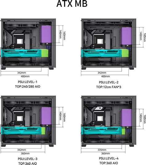 Jonsbo D41 Mesh Sc Black Atx Computer Case With India Ubuy