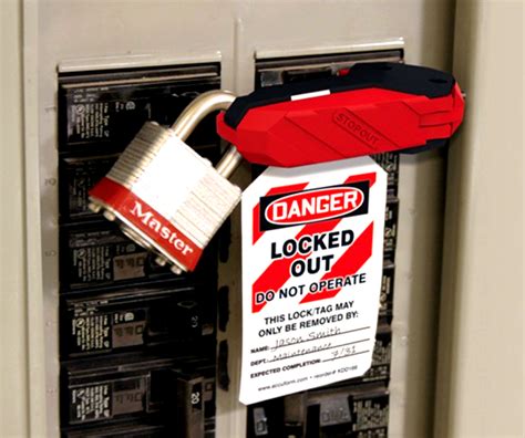 Circuit Breaker And Switch Lockouts Single And Multi Pole Breaker
