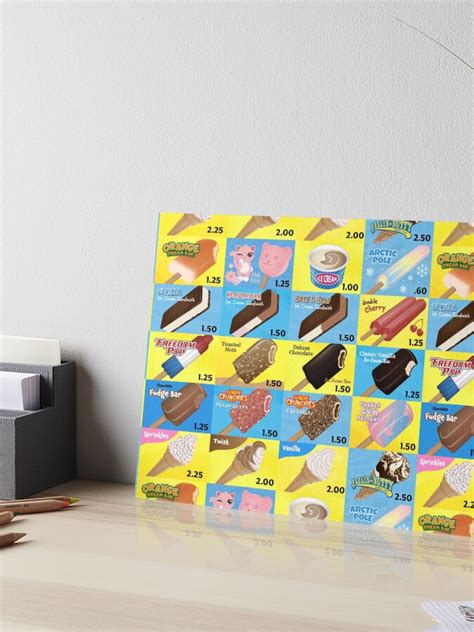 Ice Cream Van Board