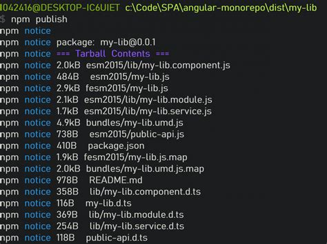 Npm Publish An Angular Library Error How To Solve Programmerah