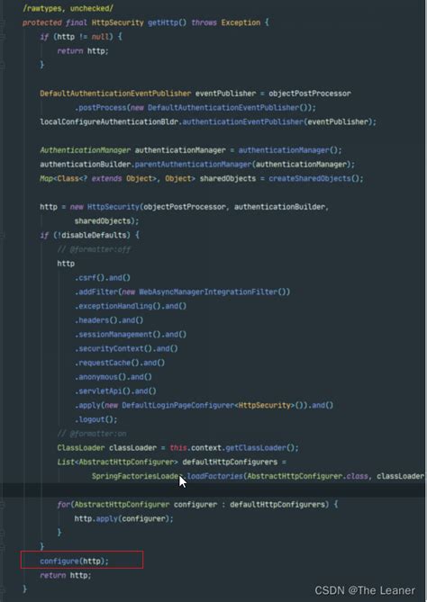 Spring Security源码解析（四）configurewebsecurity Web Csdn博客