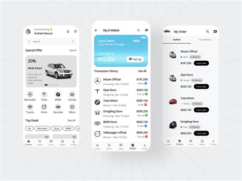 Car Rental App Screen Of Prokit Biggest Flutter Ui Kit By Iqonic Design On Dribbble