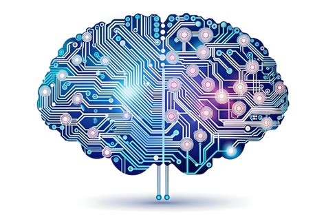 Abstract Vector Elements Ai Driven Data Flow In Geometric Shapes Smart Business Concept In Flat