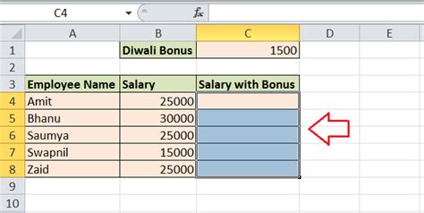 Ms Excel Absolute Referencing Easy Excel Tips Excel Tutorial