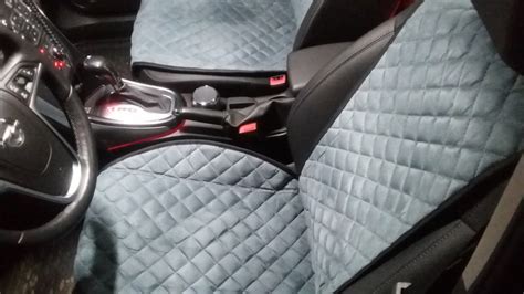 Накидки на передние сиденья — Opel Astra J, 1,4 л, 2013 года ...