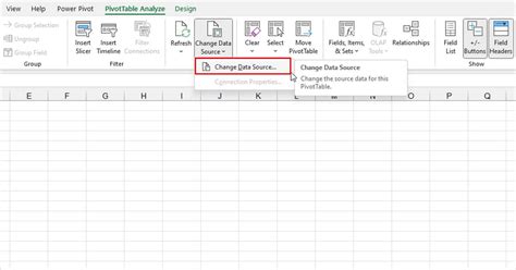 How To Refresh A Pivot Table