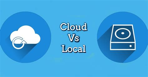 Cloud Vs Local बैकअप