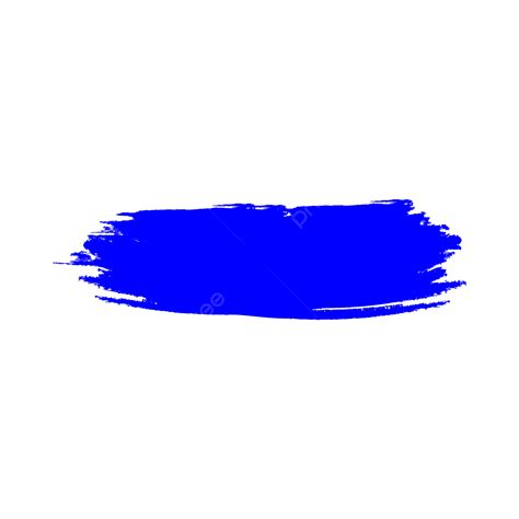 Simple Blue Brush Stroke Vector Simple Brush Blue Brush Brush Stroke Png And Vector With