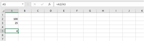 How To Divide In Excel Goskills
