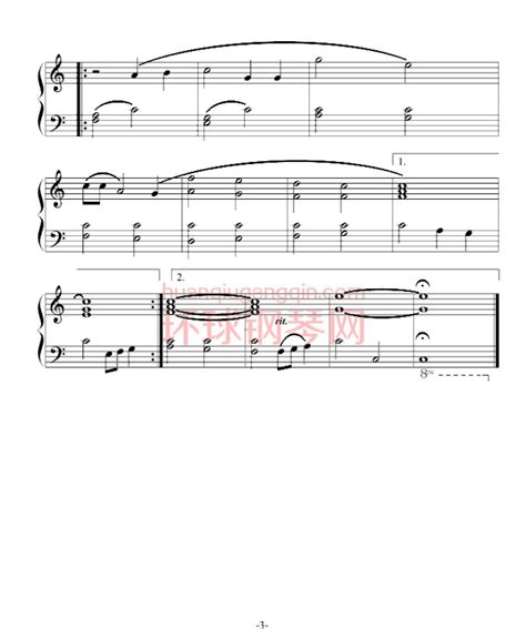 Can You Feel The Love Tonight 今夜爱无限简化版狮子王插曲 钢琴谱 环球钢琴网