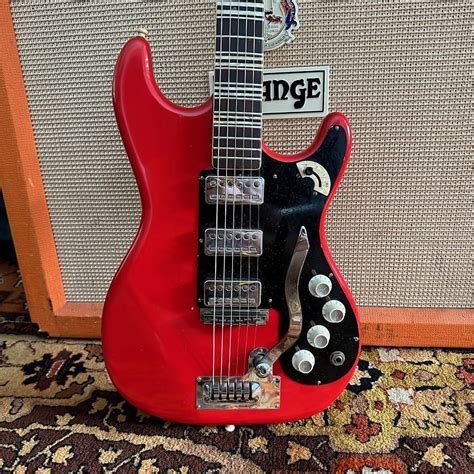 Vintage 1960s Hofner Super Solid V3 Model 173 Cherry Reverb Canada