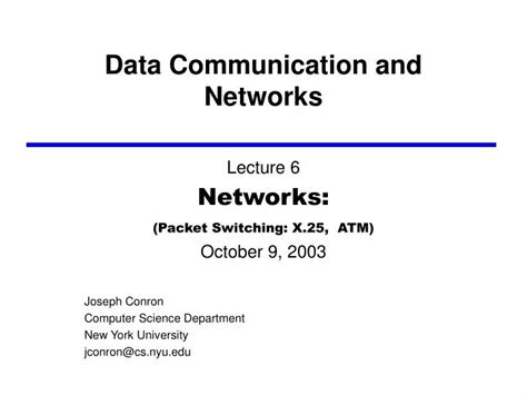 Ppt Data Communication And Networks Powerpoint Presentation Free