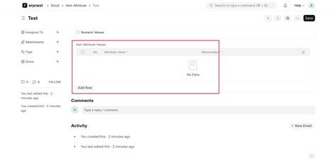 Item Template Creation Problem Stockinventory Frappe Forum