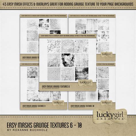 Easy Masks Grunge Textures 10 Digital Art