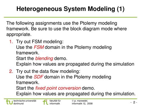 Ppt Lab 2 Heterogeneous System Modeling In Ptolemy Session 6 Powerpoint Presentation Id