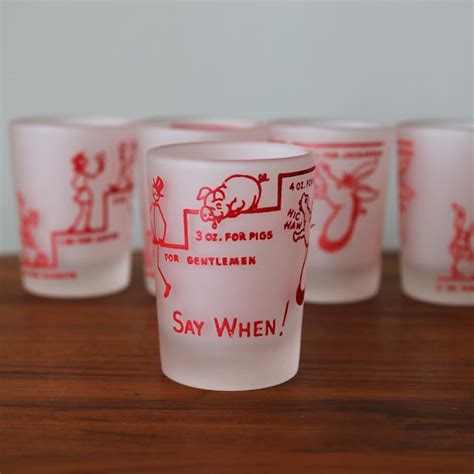 Frosted Shot Glass Etsy