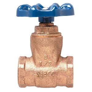 Nibco In Threaded Bronze Flat Top Gate Valve World Class