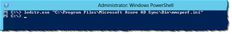 how to resolve aad connect performance counters error event 6313