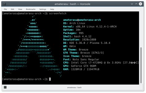 I Ve Installed Arch For The First Time Feels Great Just Need To Get Wifi On Boot As Well As A