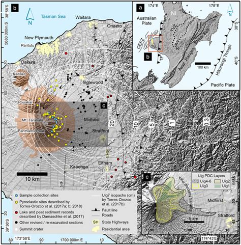 A Tectonic Setting Of The North Island Ni Of New Zealand Modified