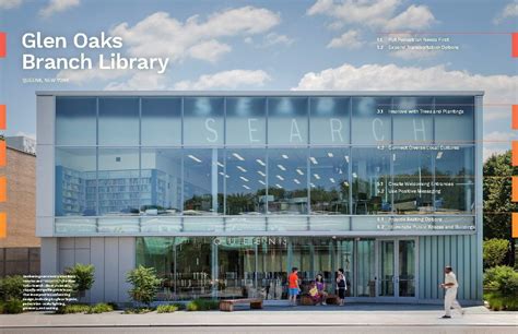 Glen Oaks Branch Library Featured In Civic Design Guidelines Marble