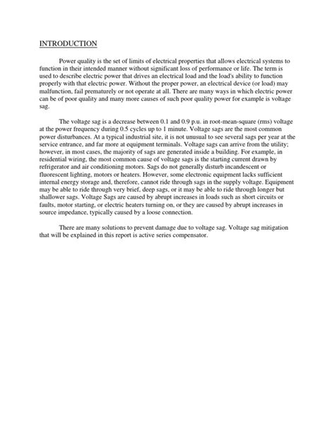 Active Series Compensator Pdf Power Inverter Electric Power