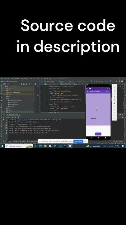 flutter snack game tutorial 🚀 fun coding with dart source code in