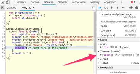 Javascript Why Cant I Access The Xhr Object From Inside My