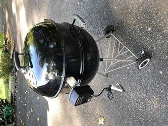 Weber 22 Inch Charcoal Kettle Rotisserie Blackgray