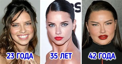 Посмотрите, как с годами менялась внешность культовых моделей ...