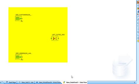 How To Perform Left Outer Join In Bods And Execute Sap Community