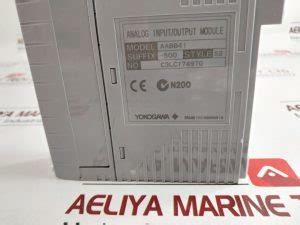 Yokogawa Aab Analog Input Output Module Aeliya Marine