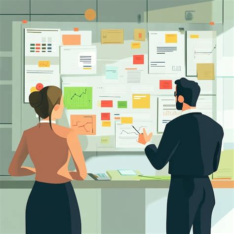 Project Management Methodologies Eg Agile Waterfall Premium Ai Generated Image