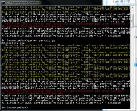 Fix lỗi certificate khi install pip Python longbkit
