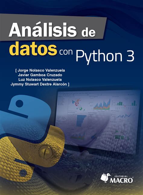 LibroanÁlisis De Datos Con Python 3isbn 9786123047320