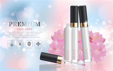 연간 판매 또는 축제 판매를위한 수분 화 얼굴 컨실러 실버와 골드 크림 마스크 병 반짝이 입자 배경에 격리 우아한 화장품 광고 일러스트레이션 0명에 대한 스톡 벡터 아트 및