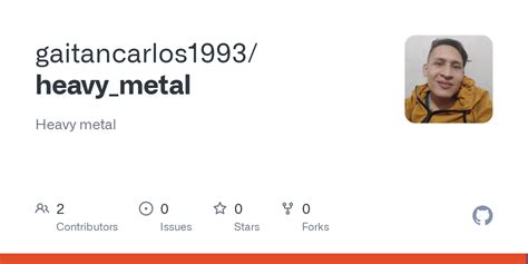 GitHub Gaitancarlos Heavy Metal Heavy Metal