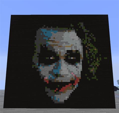 Joker Pixel Art Template