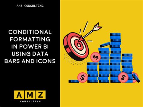 conditional formatting in power bi using data bars and icons
