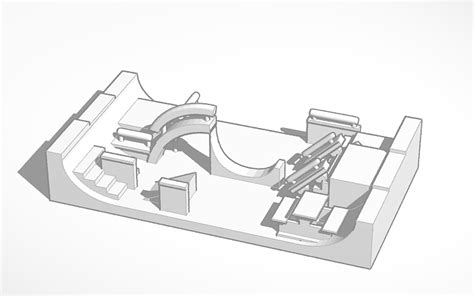 3d Design Fingerboard Adventure Ramp Tinkercad