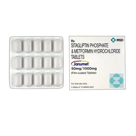 Janumet 1000mg50mg Tablets At Rs 489strip New Items In Nagpur Id