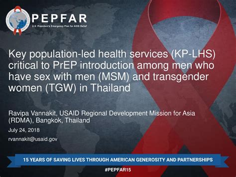 Key Population Led Health Services KP LHS Critical To PrEP Introduction Among Men Who Have Sex