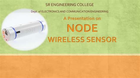 Node Wireless Sensor Pptx