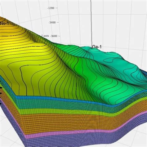A Cross Section In The Sw Ne Directions Shows The Facies Geological Download Scientific Diagram